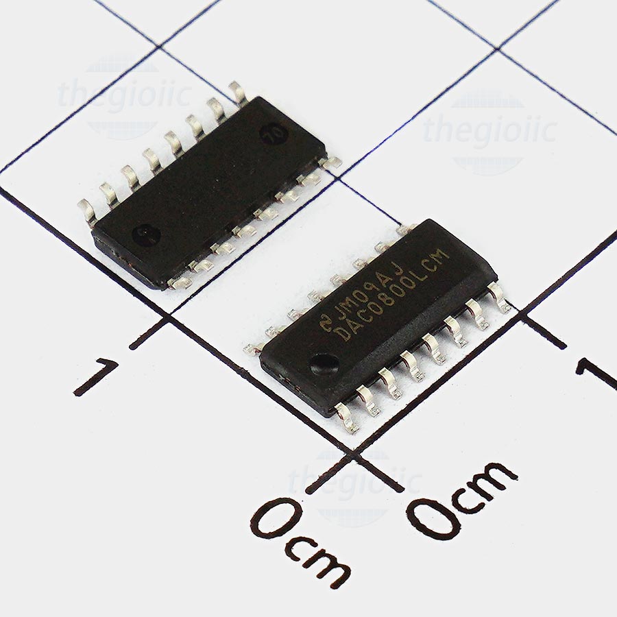 DAC0800LCM IC DAC 8 Bit 1 Channel, 16-SOIC Giao tiếp: Parallel DAC0800LCM IC DAC 8 Bit 1 Channel, 16-SOIC Giao tiếp: Parallel