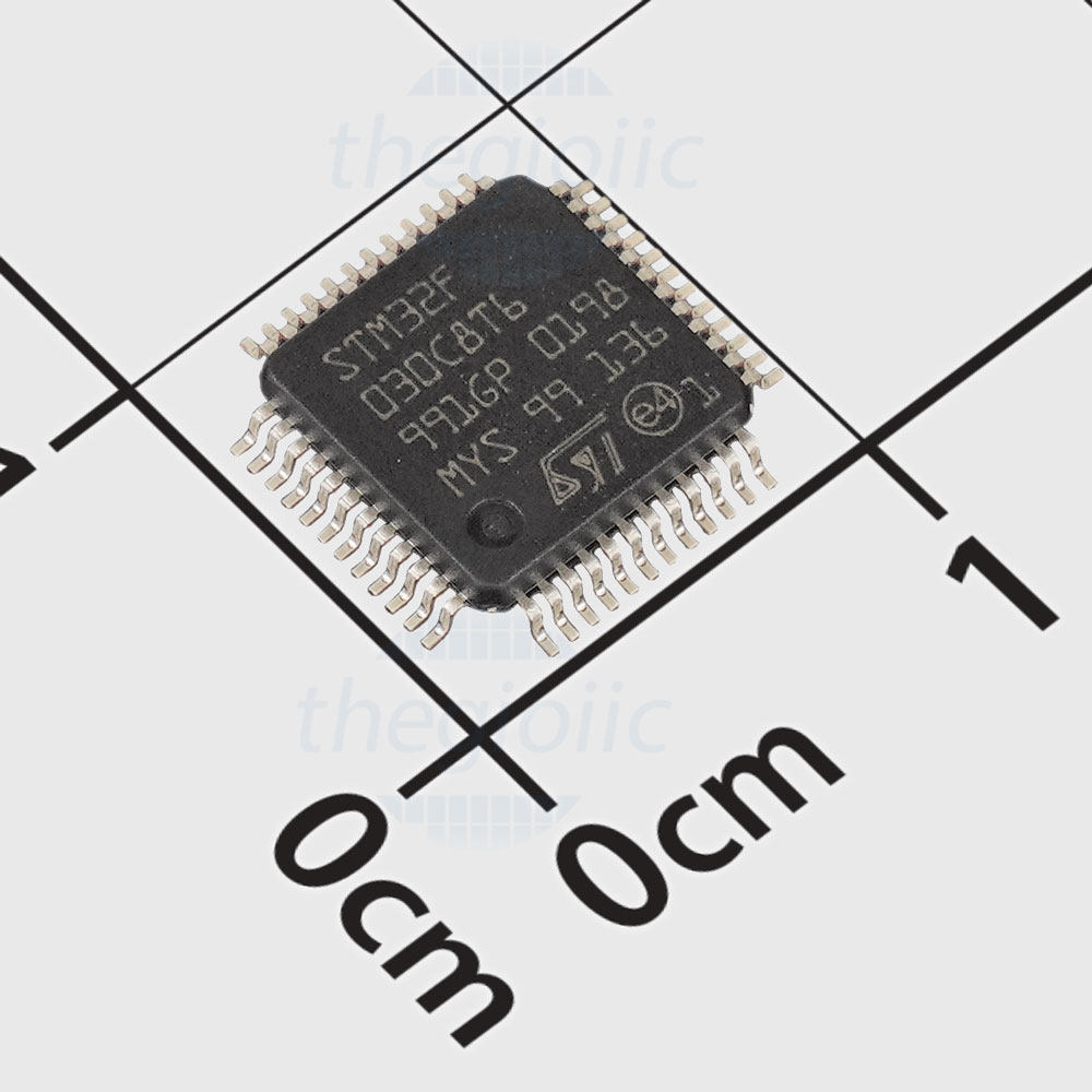 STM32F030C8T6, ARM Cortex M0 Microcontroller IC 32-Bit 48MHz 64KB FLASH ... STM32F030C8T6, ARM Cortex M0 Microcontroller IC 32-Bit 48MHz 64KB FLASH ...