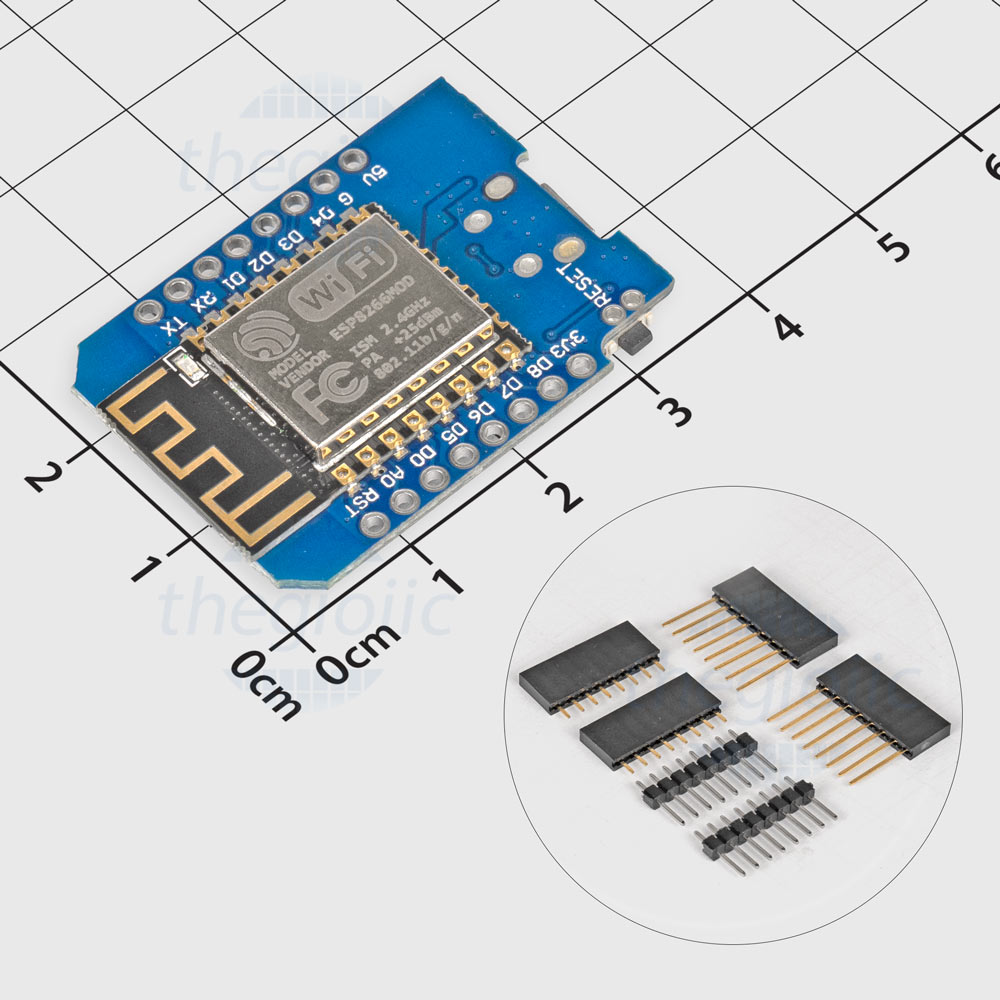 ESP-12F ESP8266 Thu Phát WiFi Mini D1 NodeMcu, Nguồn: 3.3VDC, 2.4G hỗ ... ESP-12F ESP8266 Thu Phát WiFi Mini D1 NodeMcu, Nguồn: 3.3VDC, 2.4G hỗ ...