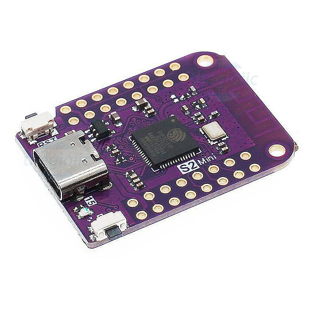 ESP32-S2 S2 Mini V1.0.0 Mạch Phát Triển Wifi Nguồn: 3.3VDC, 4MB Flash ... ESP32-S2 S2 Mini V1.0.0 Mạch Phát Triển Wifi Nguồn: 3.3VDC, 4MB Flash ...