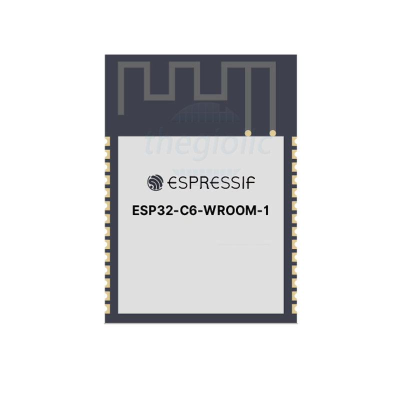 ESP32-C6-WROOM-1-N8 Module WiFi Bluetooth Zigbee 8MB Flash 2.4GHz ESP32-C6-WROOM-1-N8 Module WiFi Bluetooth Zigbee 8MB Flash 2.4GHz